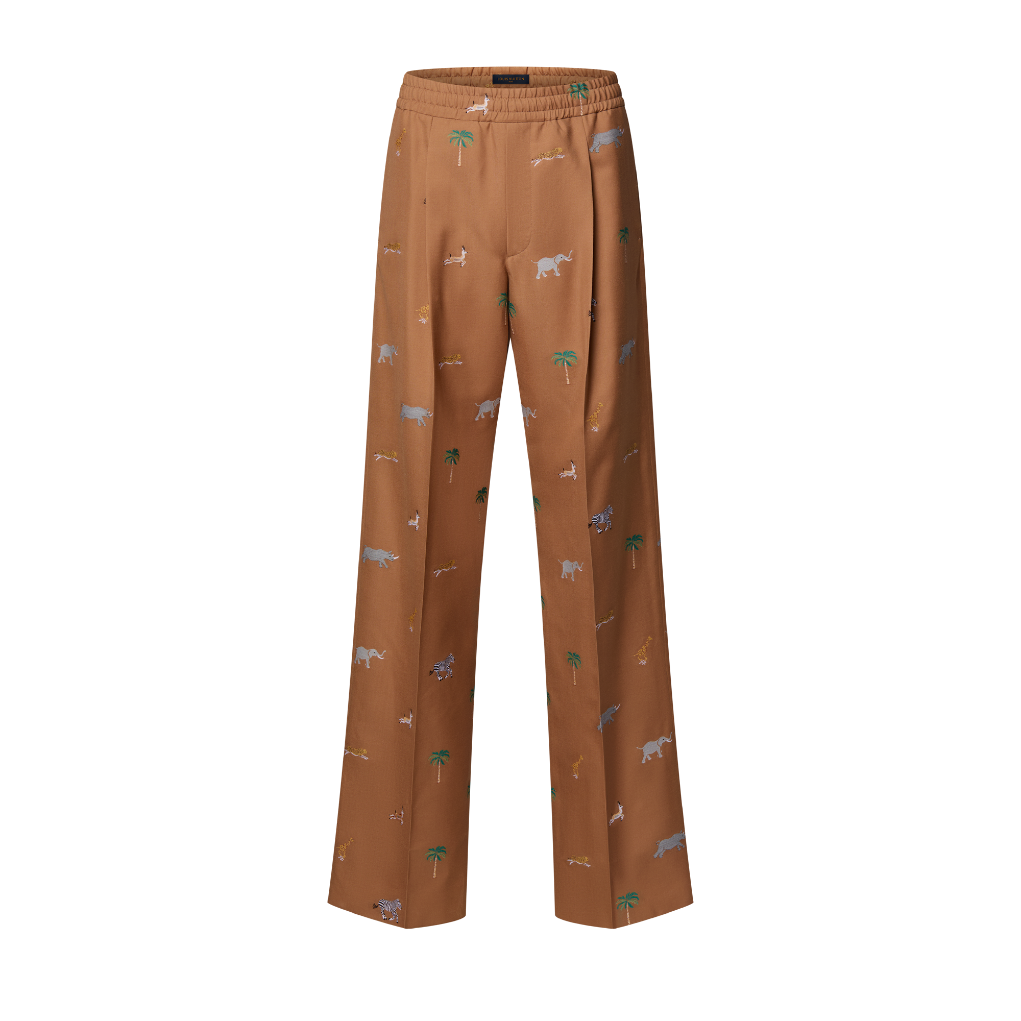 LV x The Darjeeling Limited Pantaloni in fil coupé con coulisse - Abbigliamento 1AJUMG | LOUIS ...